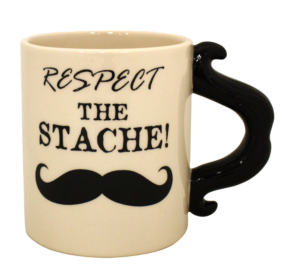 Respect the Stache Mug – Island Dogs