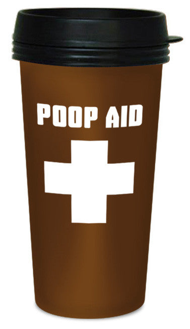 Poop Aid Travel Mug – Island Dogs